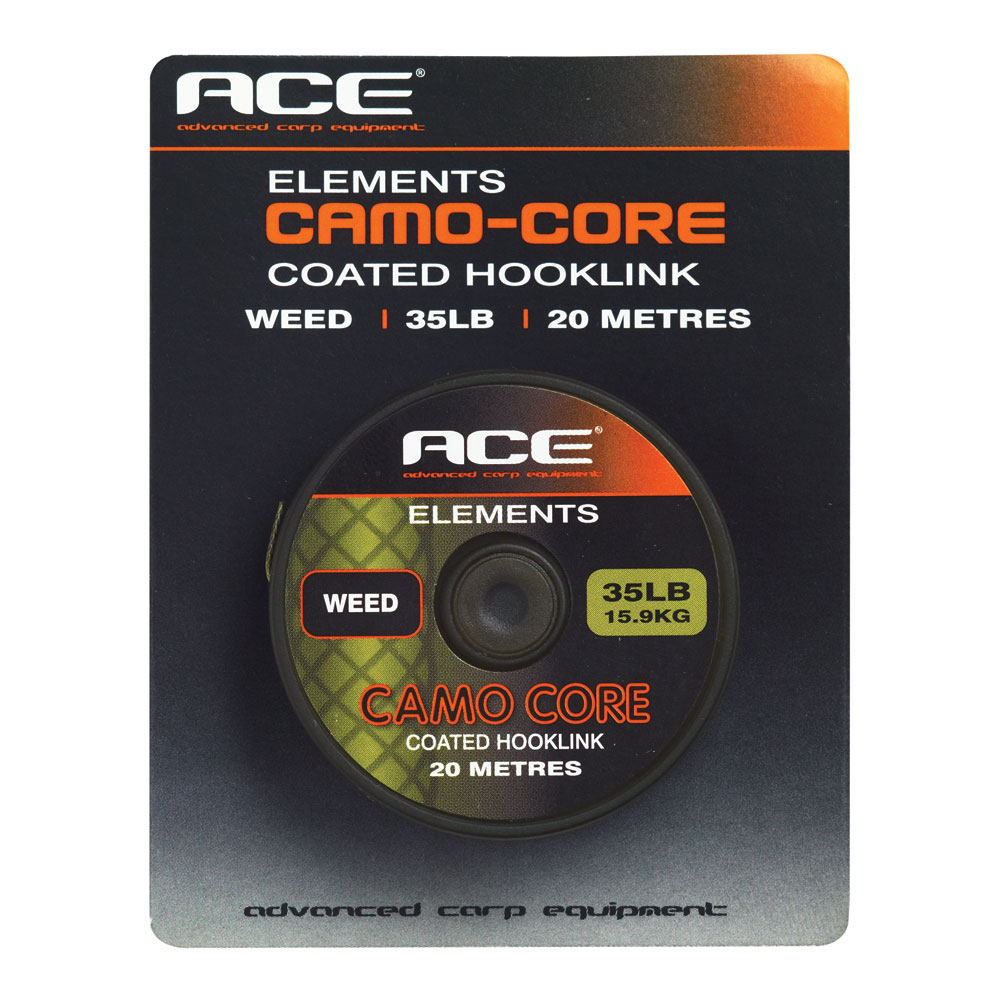 Ace Camo Core Coated Hooklink