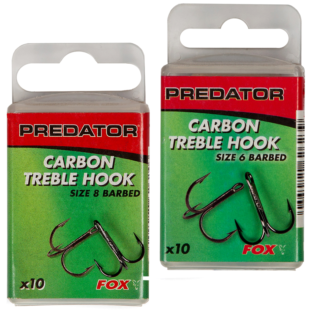 Fox Predator Carbon Treble Hooks