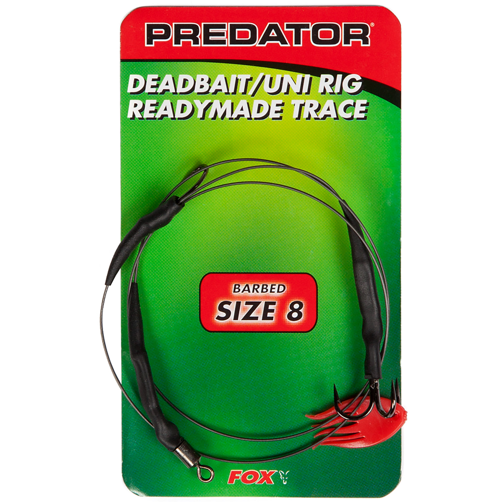 Fox Predator Deadbait Uni Rig Ready Made Trace