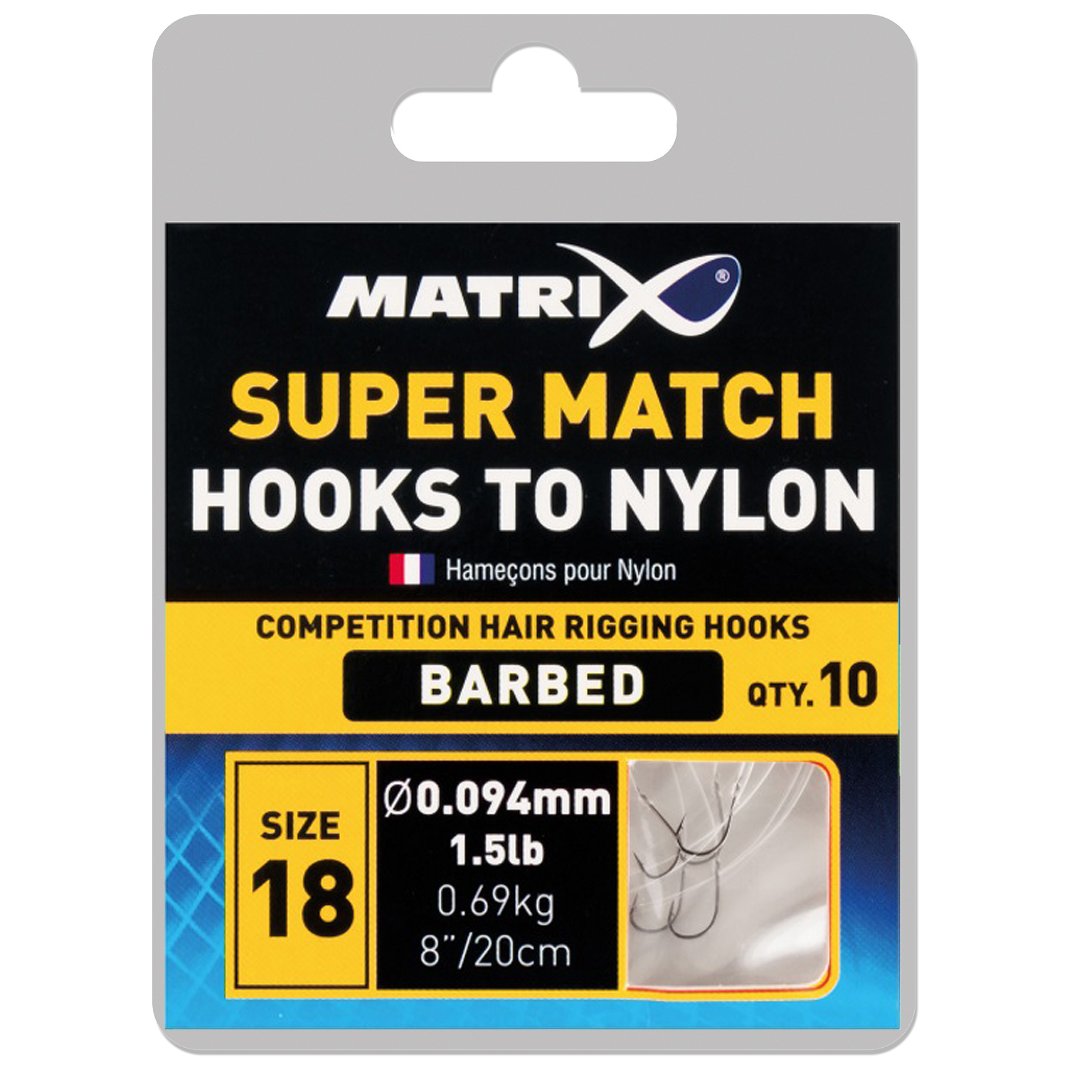 Matrix Super Match Hooks To Nylon