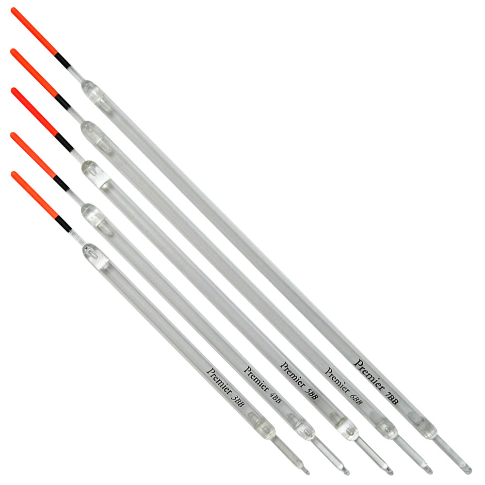 Premier Floats Helder Insert Waggler Dobber Set van 5