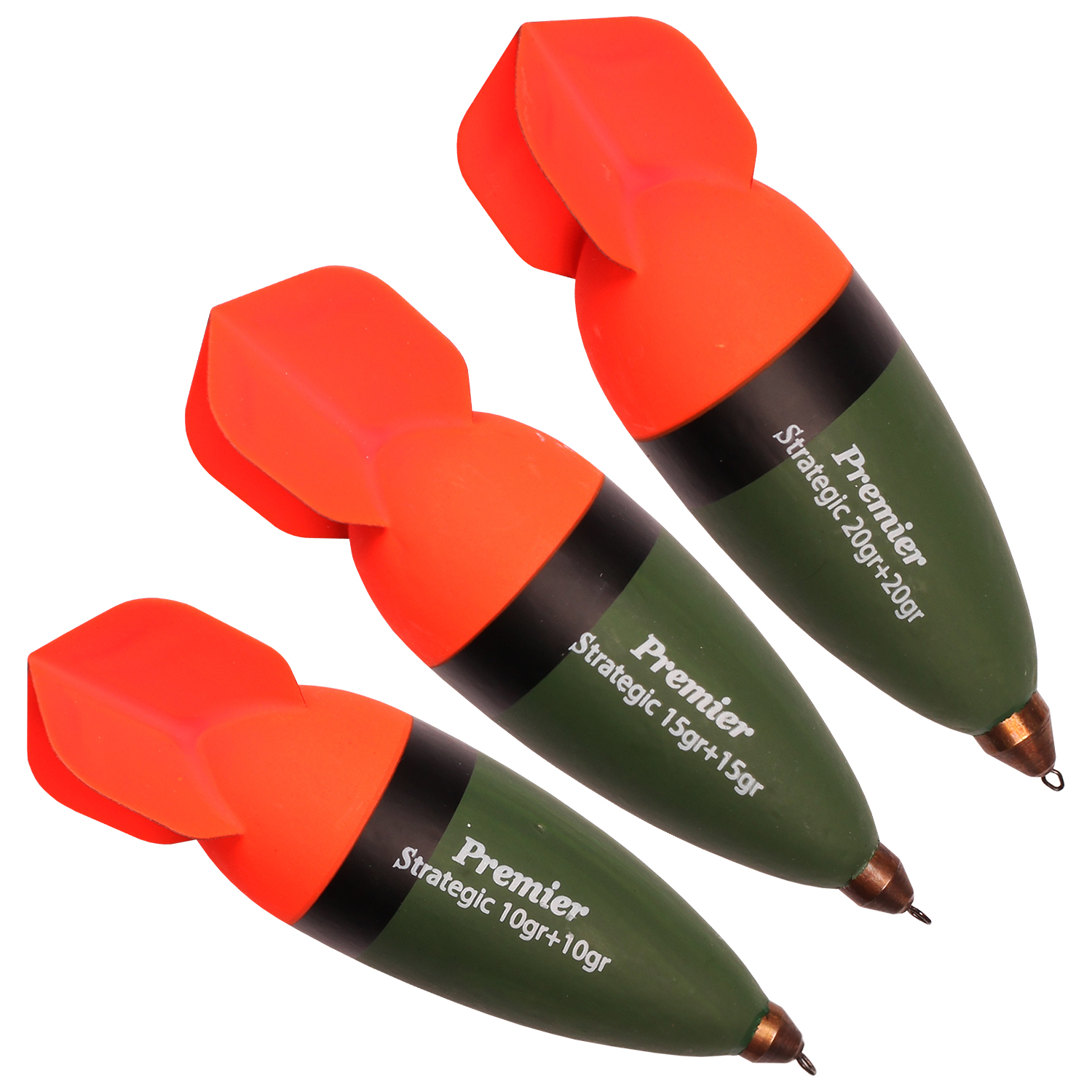 Premier Floats Geladen Flighted Ovale Snoek Dobber