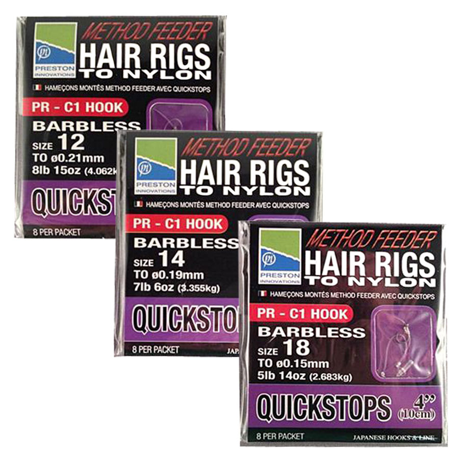 Preston Method Feeder Hair Rig with Quickstop