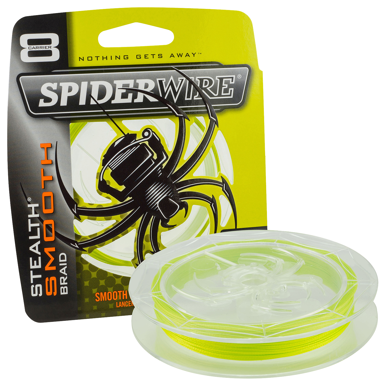 Spiderwire Stealth Smooth 8 Yellow Braid