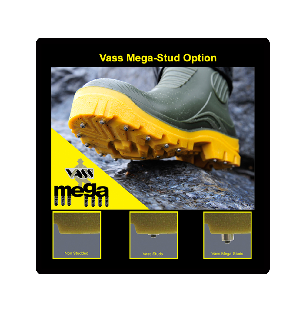 Vass 700E Nova Mega-Studded Heavy Duty PVC Chest Wader