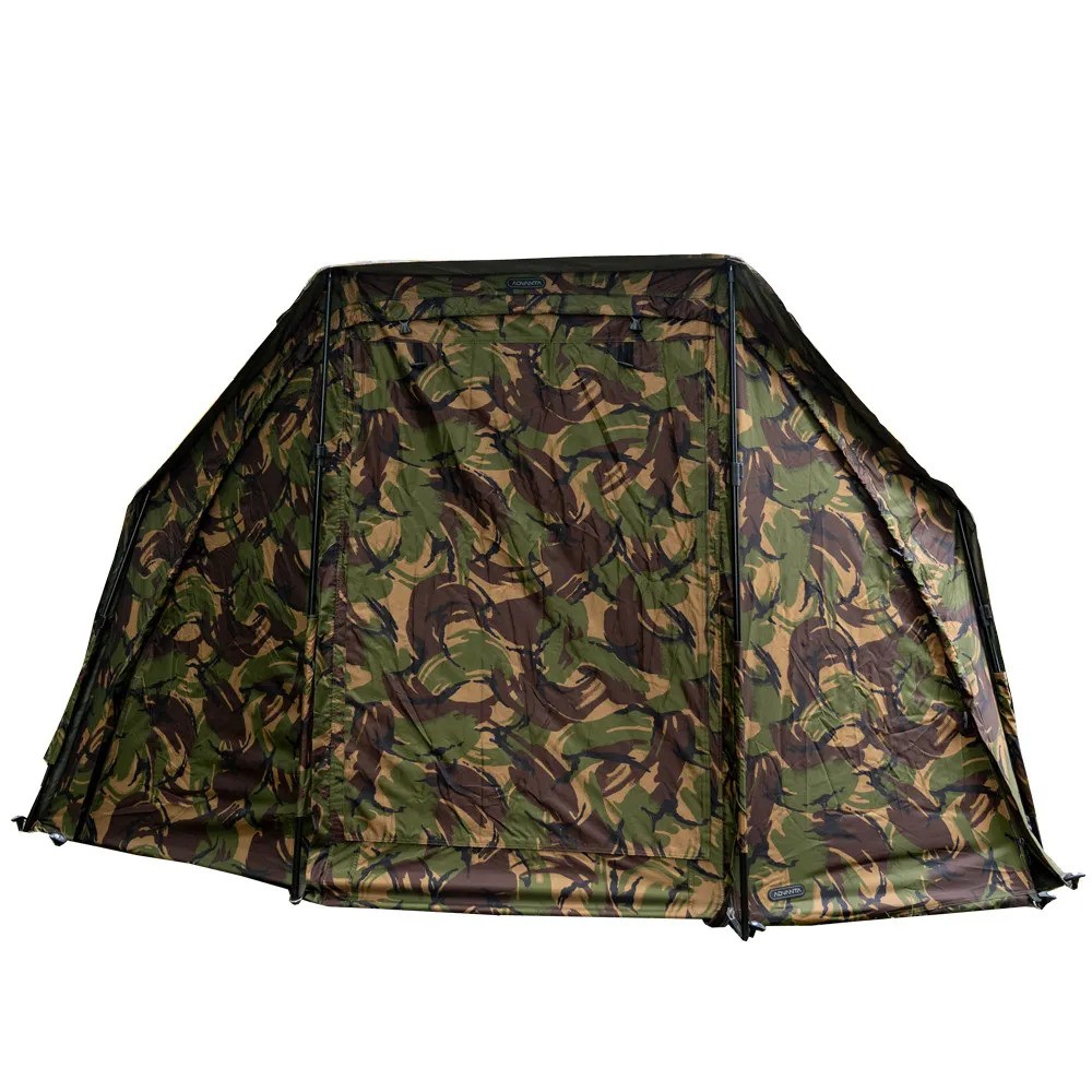 Advanta Camo Brolly System Zip In Front Panel | Angling Direct NL