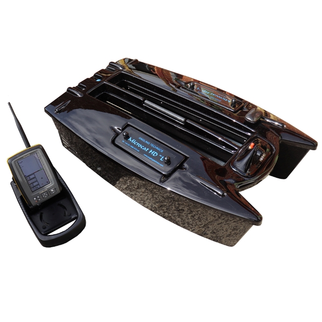 Angling Technics Microcat HD Voerboot + Tolson 640 Echo/GPS | Angling ...