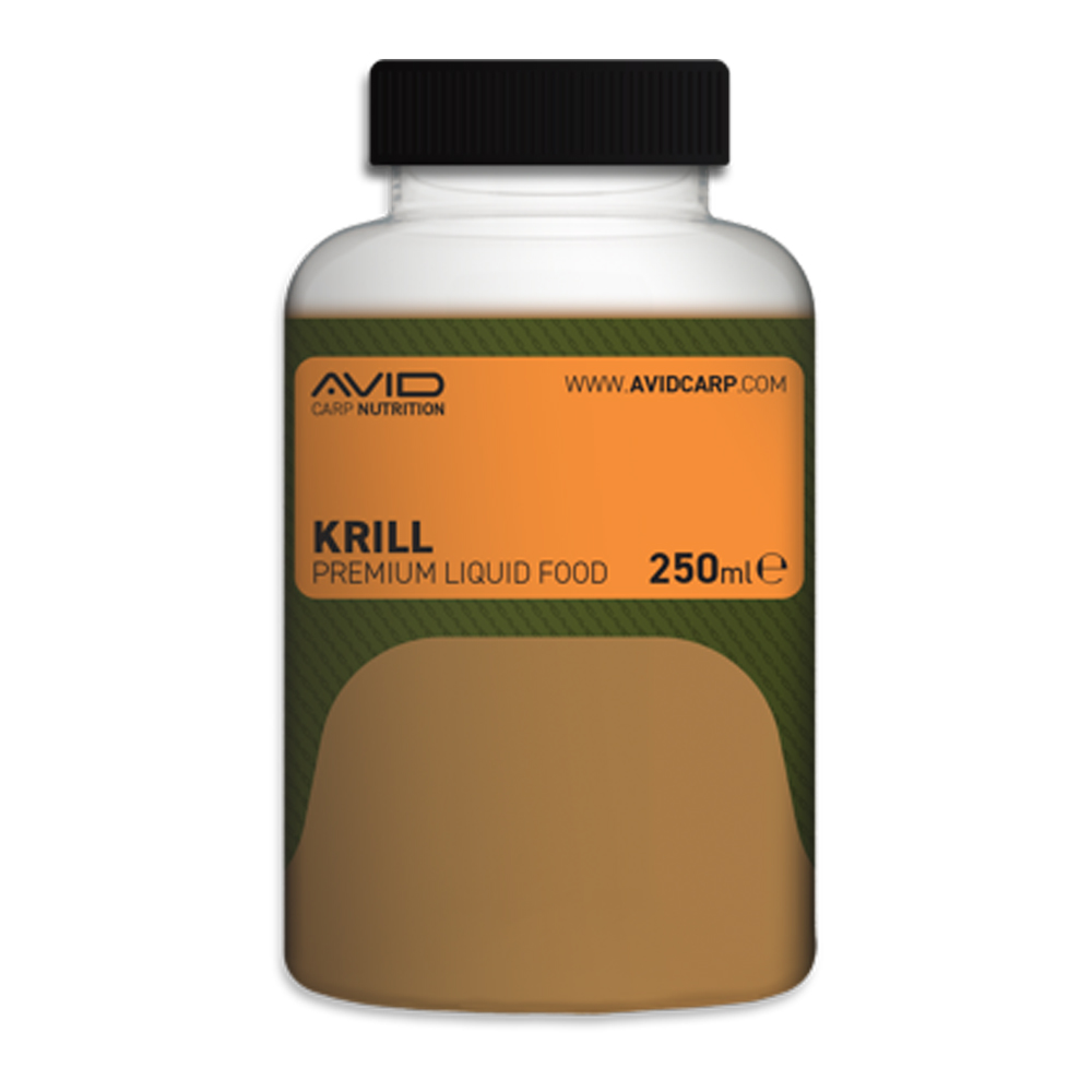 Avid Carp Premium Vloeistof 250ml - Krill