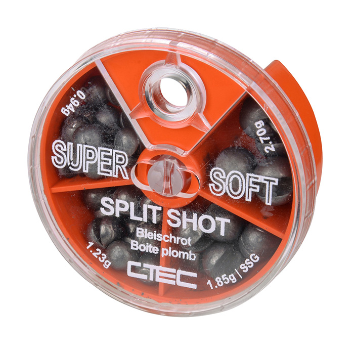 Super Soft Split Shot 4 Vaks van C-Tec