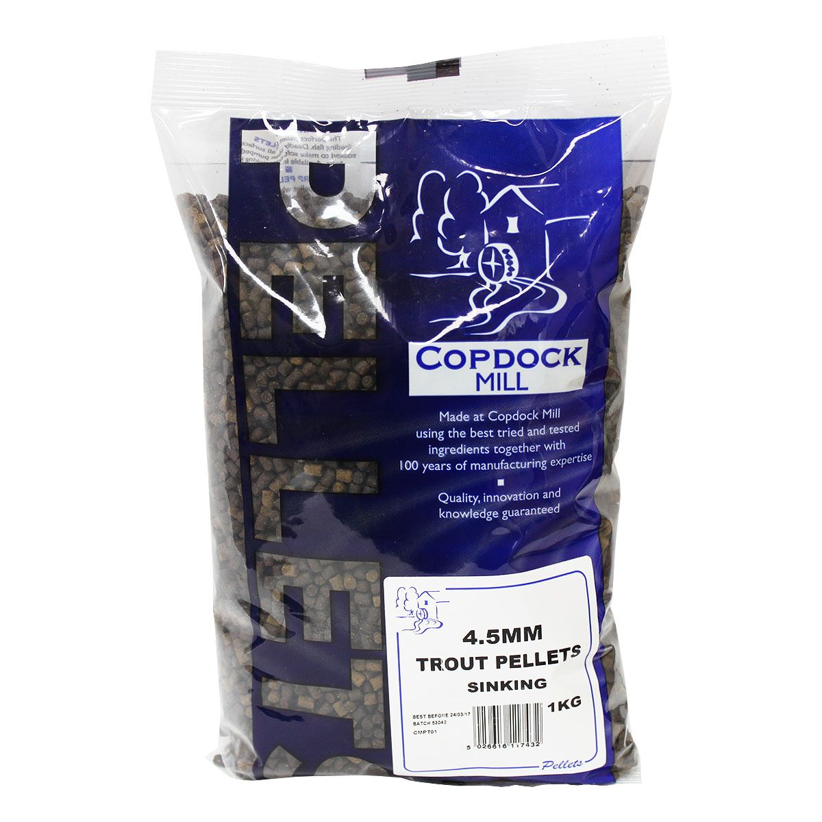Copdock Mill Elite Forel Pellets 4.5mm 1kg