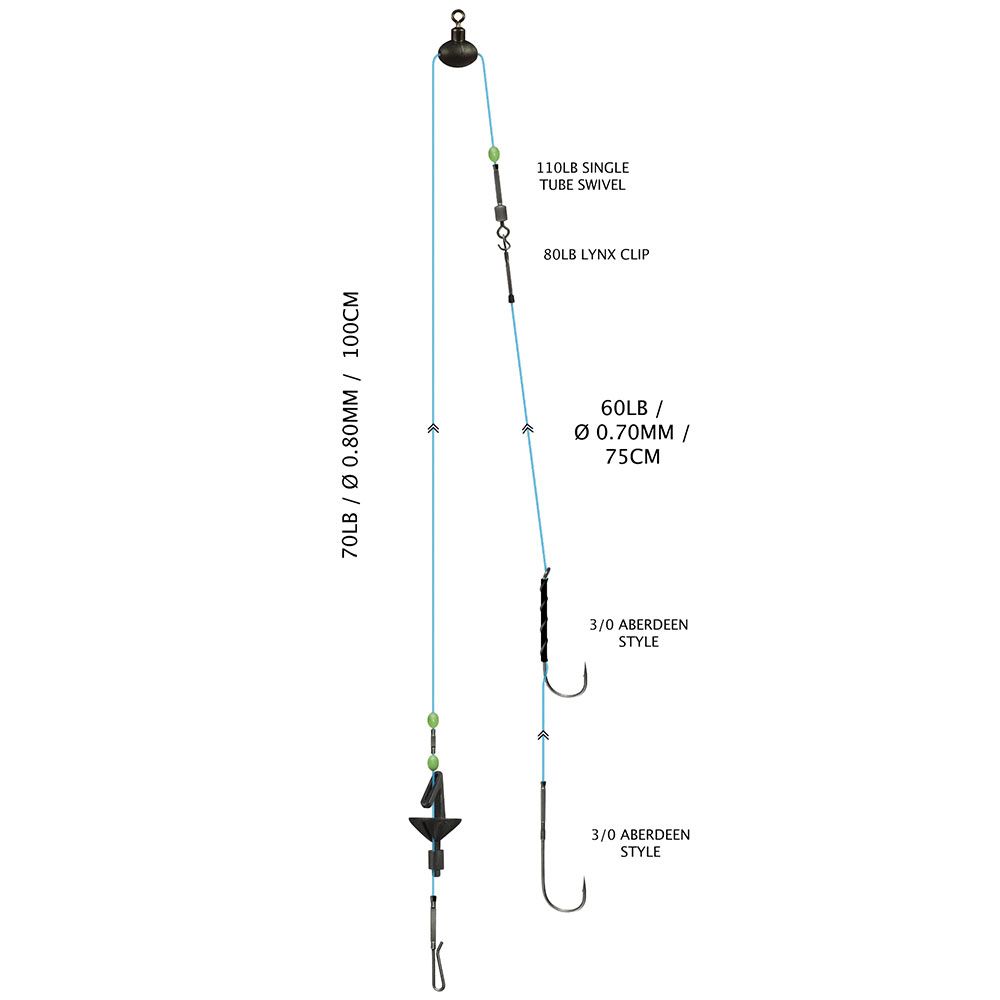 Lynx De-Tach Pulley Pennel Rig