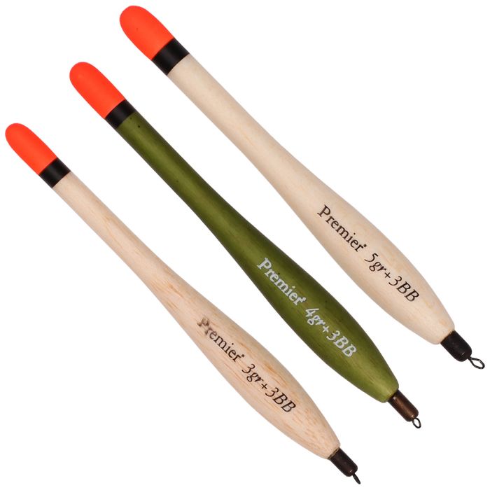 Premier Floats Grote Geladen Karper Dobber Set van 3