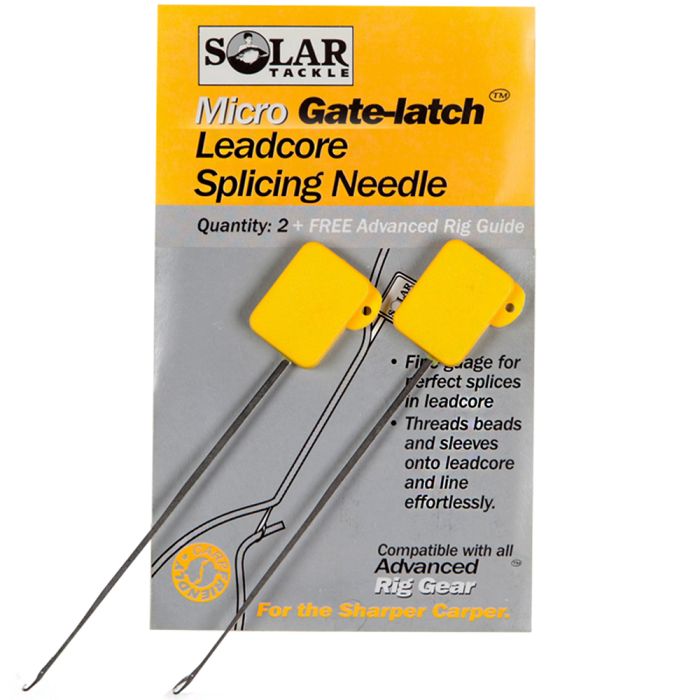 Solar Gate Latch Splicing Needle and Bead Threader