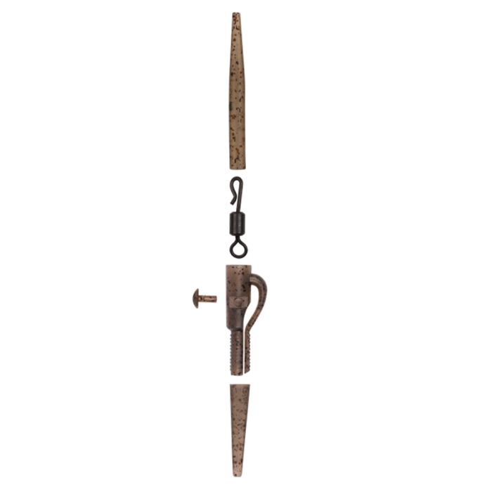 Avid Carp Outline FleckTone Pinned QC Lead Clip Kit