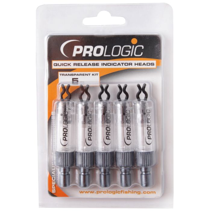 Prologic Quick Release Transparent Indicator Heads 5 Piece