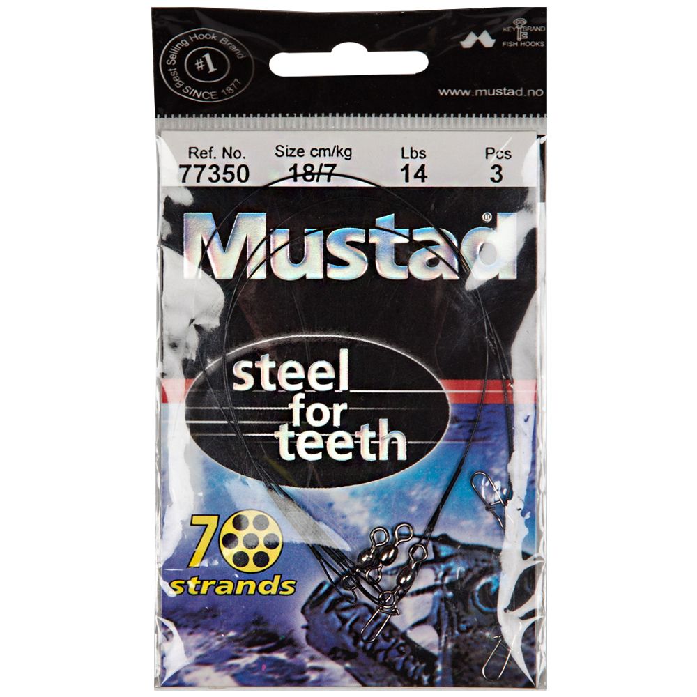 Mustad Leader & Crane Swivel