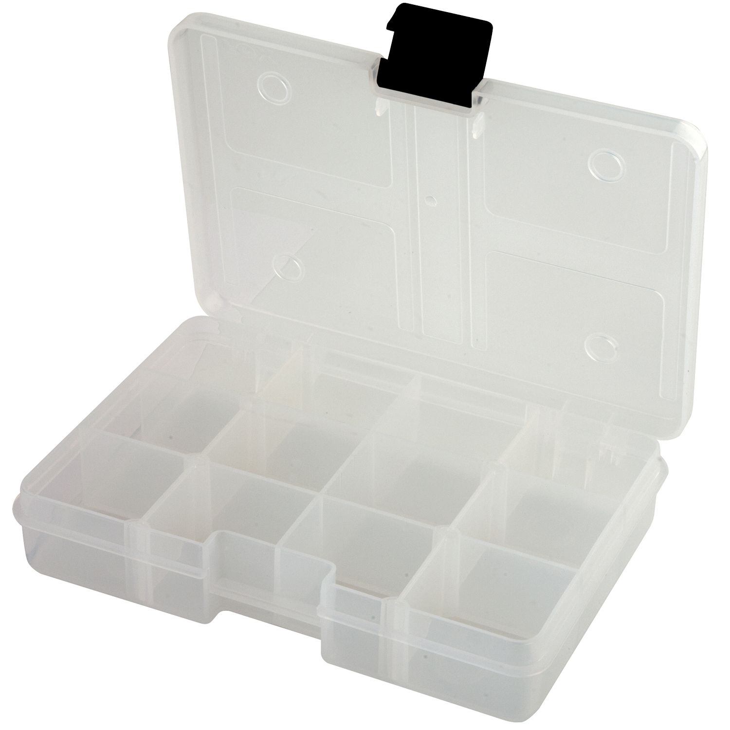 Fox Rage Stack N Store Clear 12 Compartment Small Shallow Box