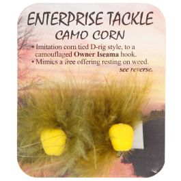 Enterprise Tackle Camo Corn Hooks