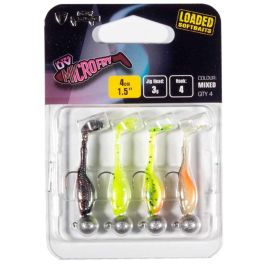 Fox Rage Ultra UV Micro Fry Mixed Colour Loaded Kunstaas Pack | Angling ...