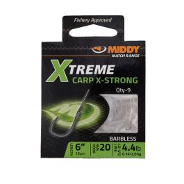 Middy Xtreme Karper X-Sterk Haak met Nylon