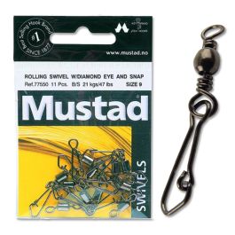 Mustad Swivel & Safety Snap