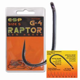 ESP Raptor G4 Barbed Hooks