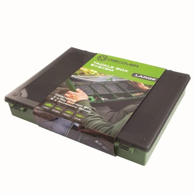 Discover Tackle Box Large System | Angling Direct NL