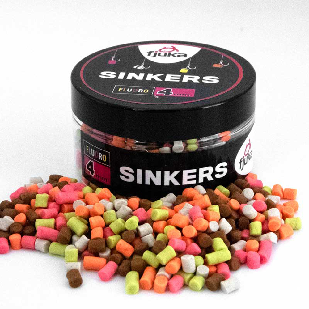 Fjuka Hookable Sinkers Mixed Colours | Angling Direct NL