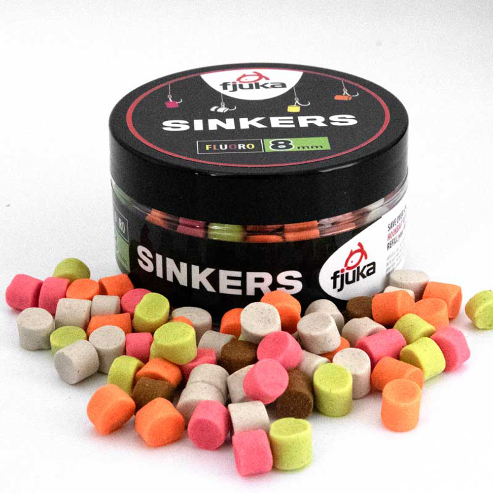 Fjuka Hookable Sinkers Mixed Colours | Angling Direct NL