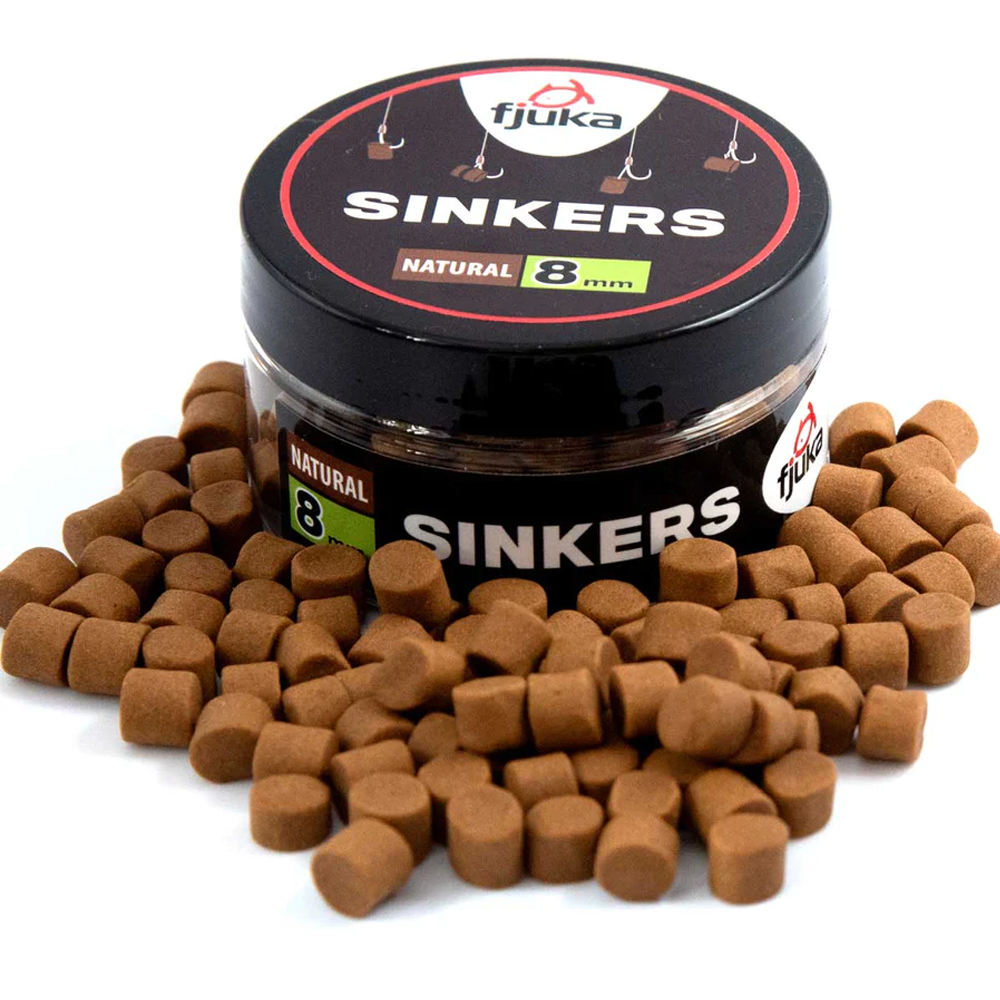 Fjuka Hookable Sinkers Natural | Angling Direct NL
