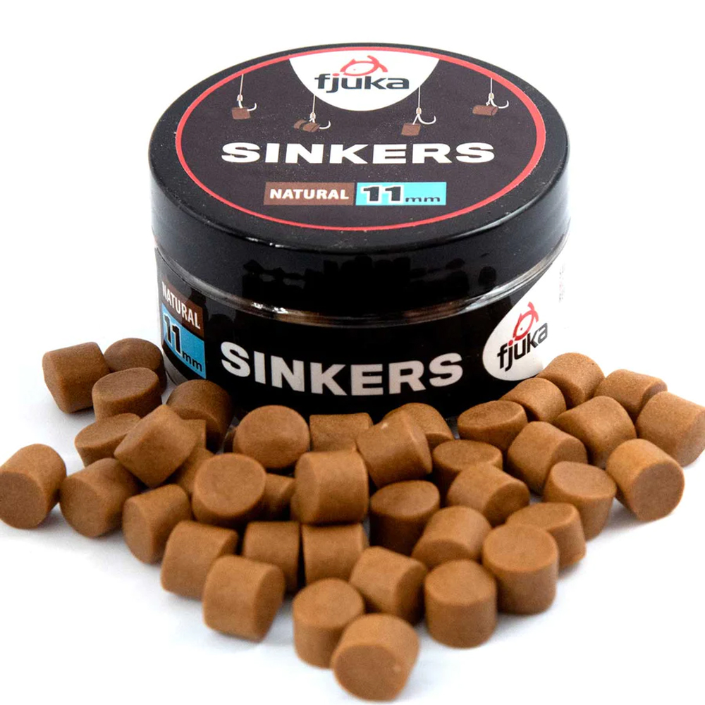 Fjuka Hookable Sinkers Natural | Angling Direct NL