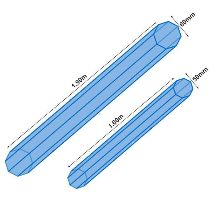 Octagonal Bescherm Hengelkoker van Garbolino