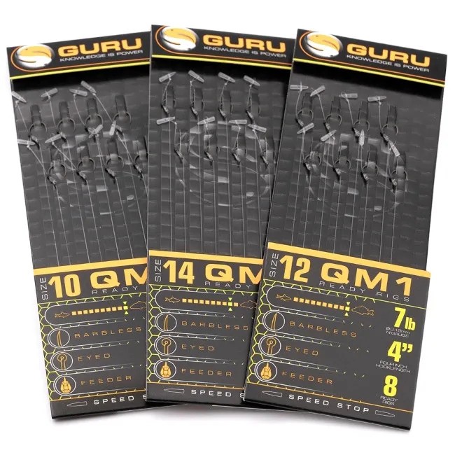 Guru QM1 4 Inch Speed Stop Ready Tuigje | Angling Direct NL