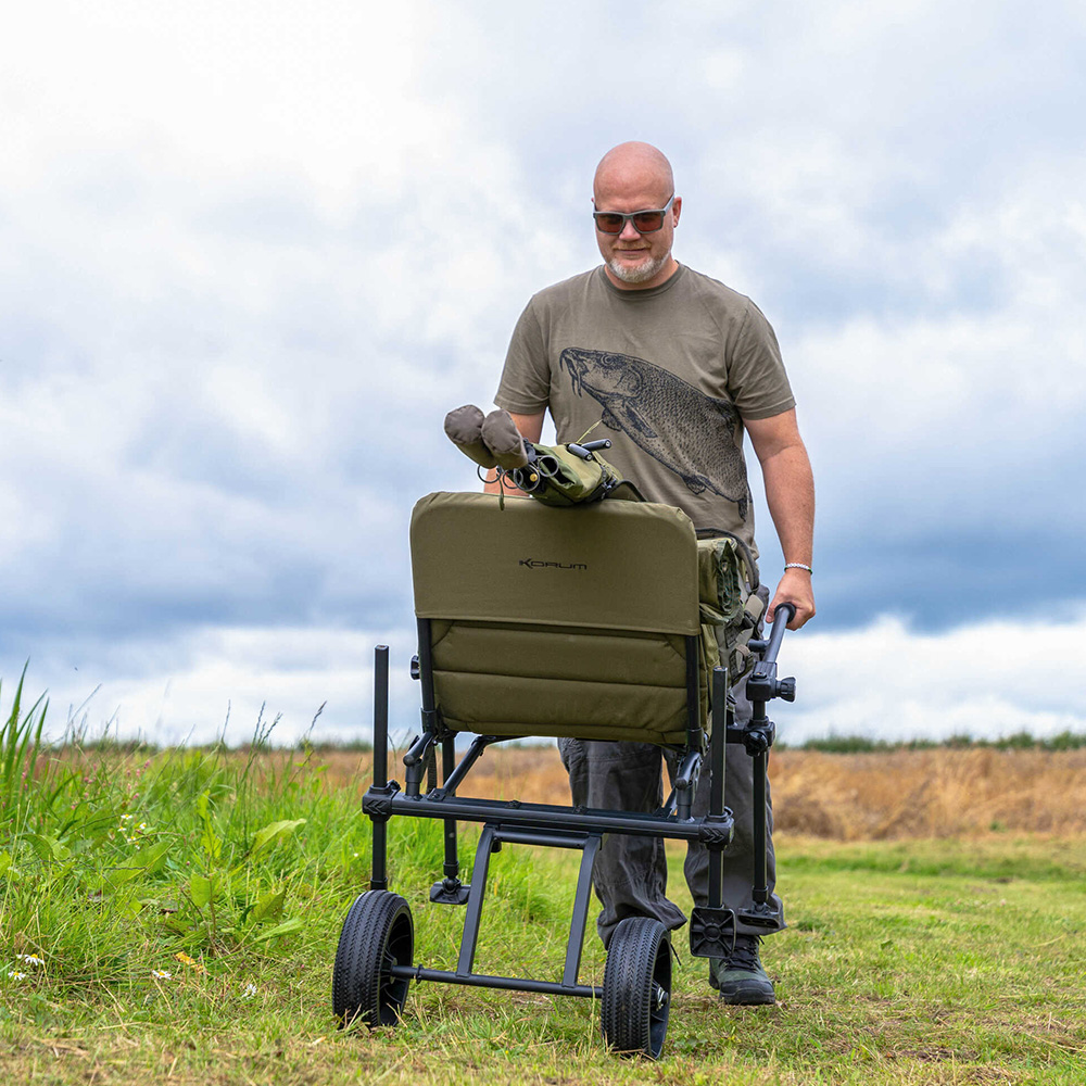 Korum S23 Twin Wheel Barrow Kit | Angling Direct NL