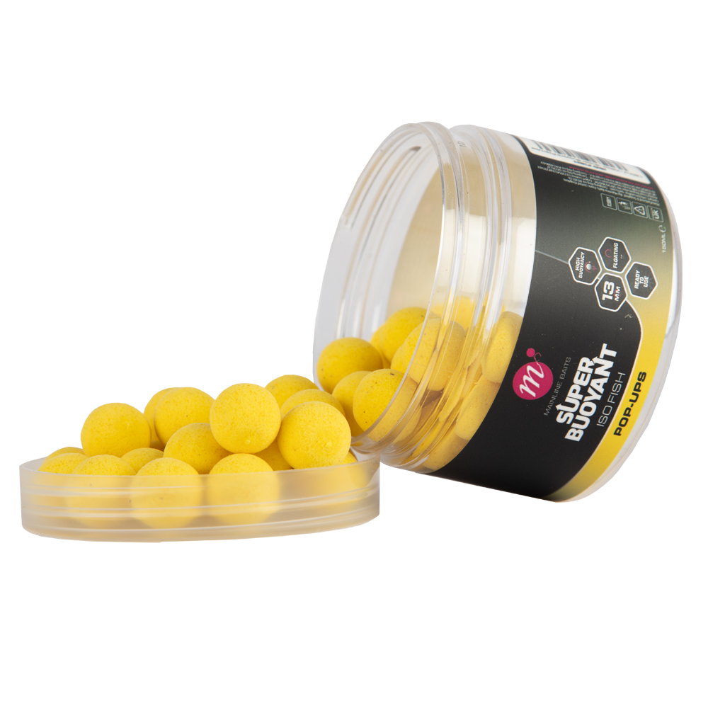 Mainline ISO Fish Super Buoyant Pop Ups Yellow
