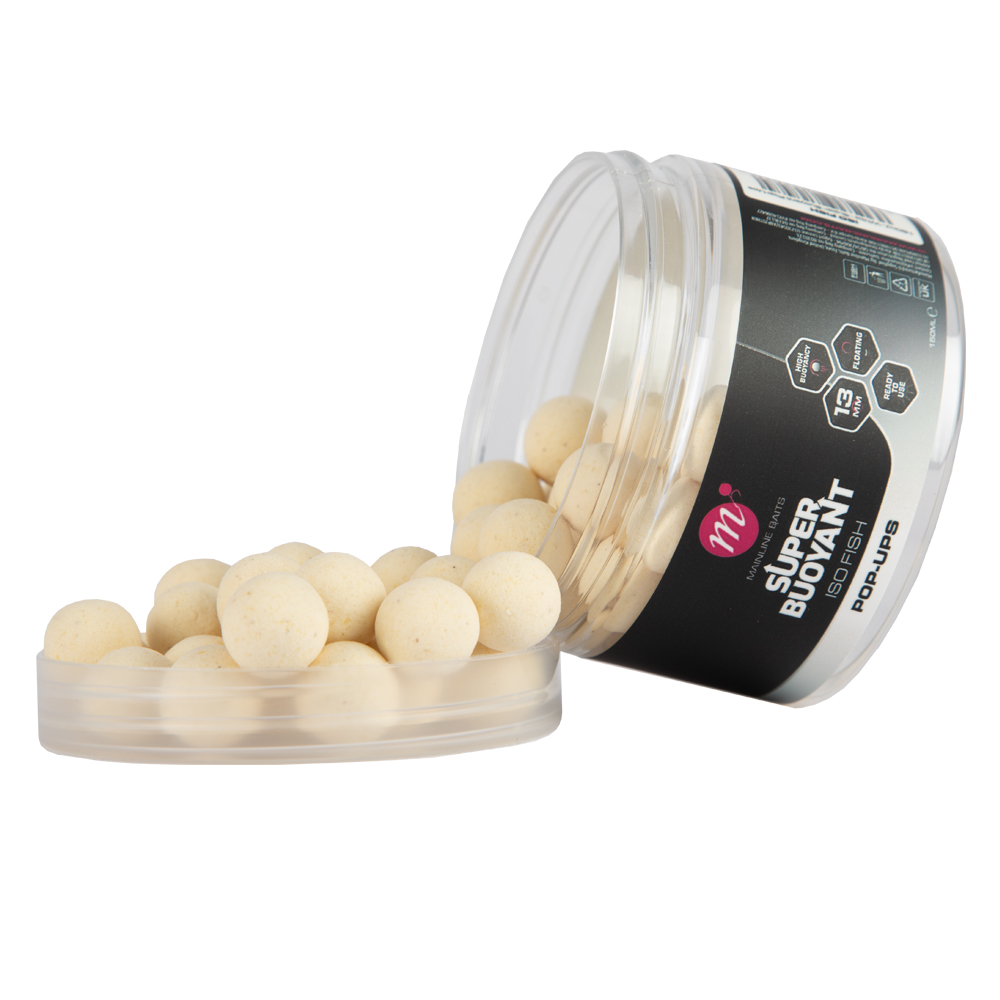 Mainline ISO Fish Super Buoyant Pop Ups White