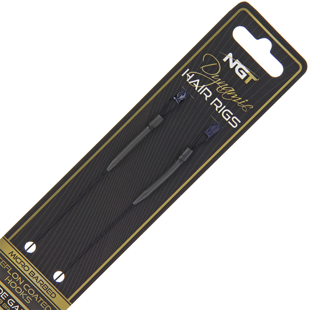 NGT Dynamic Twin Pack Hair Rigs
