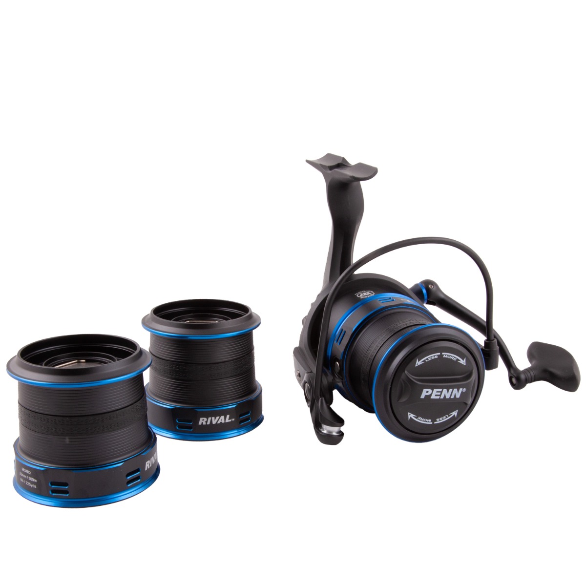 Penn Rival Longcast Blue 7000 Reel Surf Pack